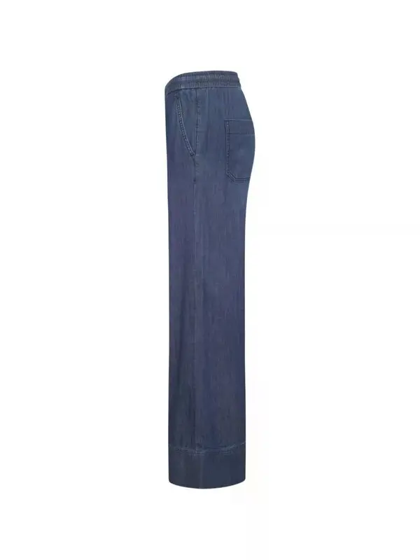 Seductive Drawstring Palazzo Pants