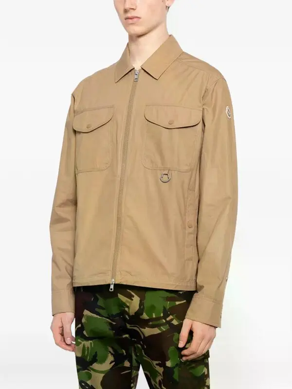 Moncler Zip-up Shirt Jacket