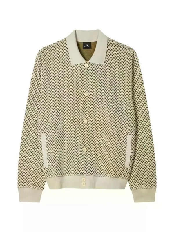 Paul Smith Patterned Button-up Cardigan