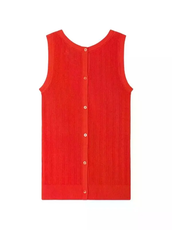 Bonpoint Ribbed Knit Sleeveless Top