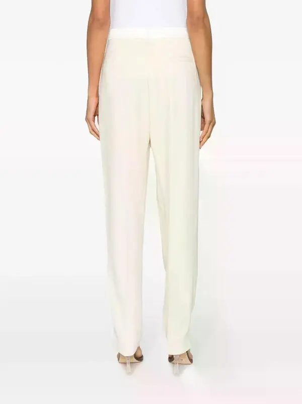 FORTE_FORTE High-waist Pleated Trousers