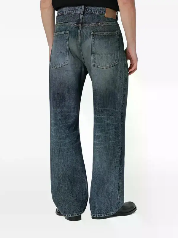 Our Legacy Straight Leg Jeans With Faded Effect