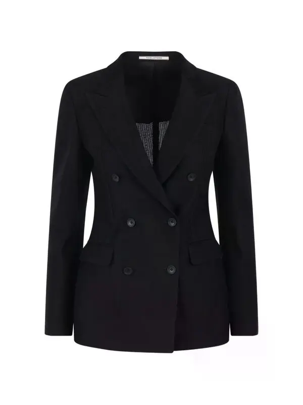 Tagliatore Button-fastening Double-breasted Blazer - Black