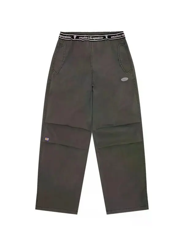 AAPE BY *A BATHING APE Logo Patch Trousers