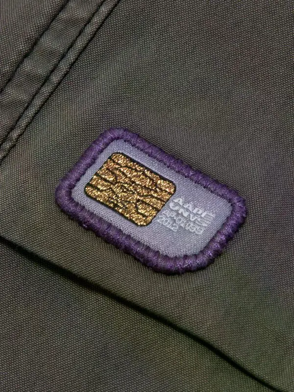 AAPE BY *A BATHING APE Logo Patch Trousers