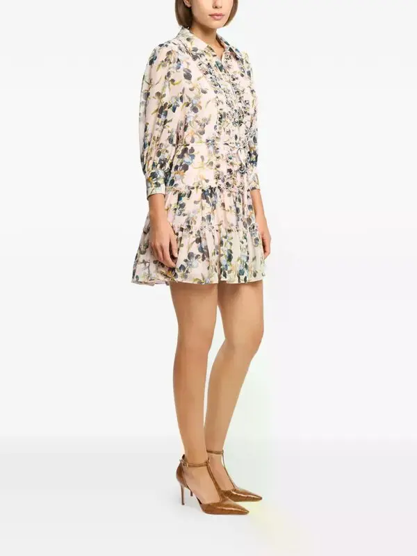 Cinq À Sept Rhys Floral-print Tiered Dress