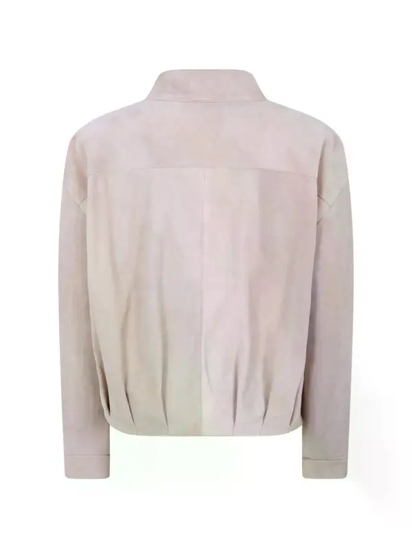 DRHOPE Suede Zip Jacket