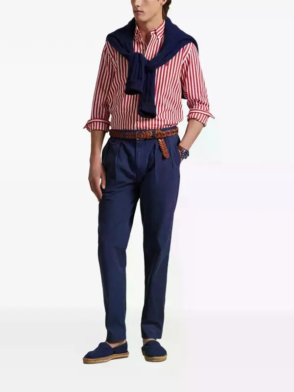 Polo Ralph Lauren Striped Shirt - Red