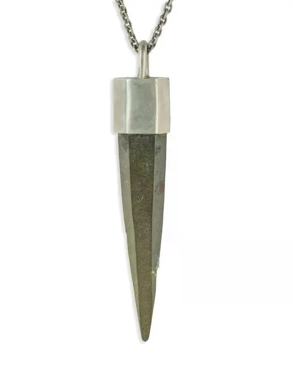 PARTS OF FOUR Sterling Chlorite Quartz Necklace - Silver