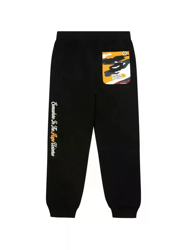 AAPE BY *A BATHING APE Camouflage-pocket Track Pants