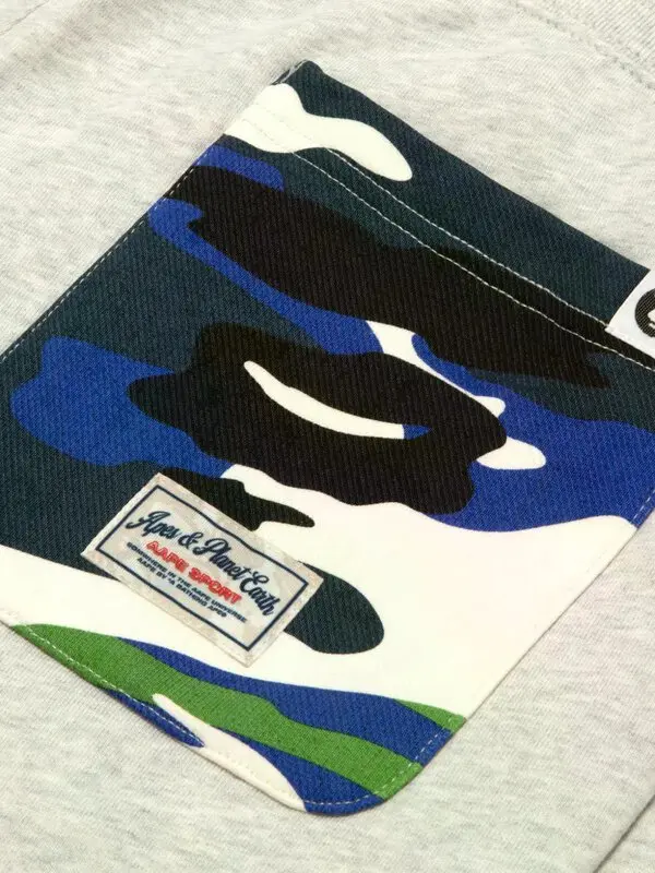 AAPE BY *A BATHING APE Camouflage-pocket Track Pants