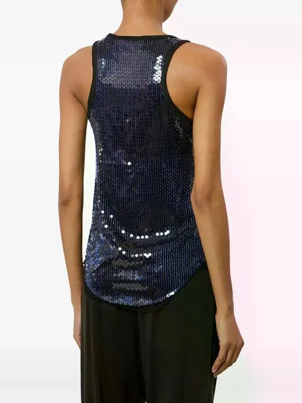 Isabel Marant Étoile Renelle Sequin Embellished Top