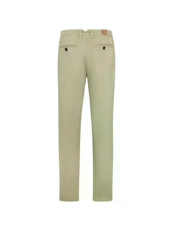 MOORER Button Chinos - Green