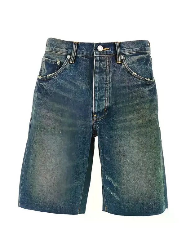 PURPLE BRAND Button-fastening Shorts