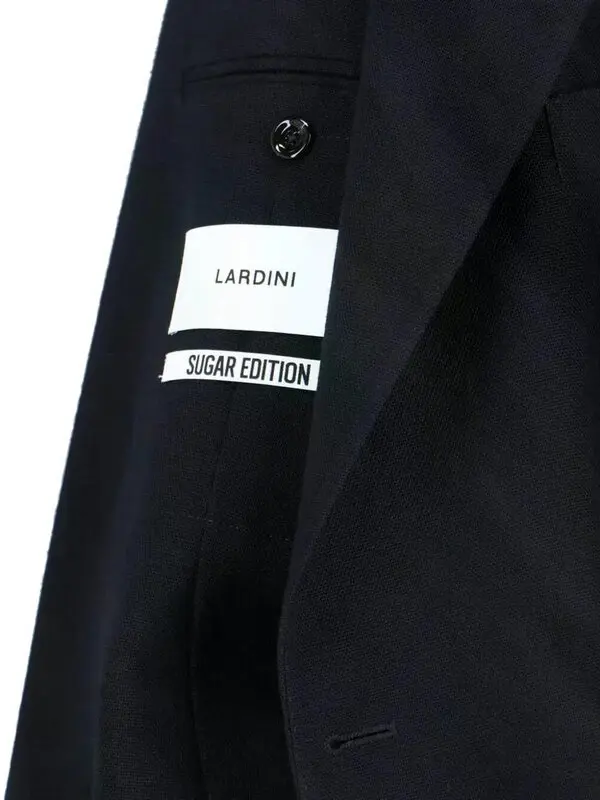 LARDINI Double-breasted Blazer - Blue