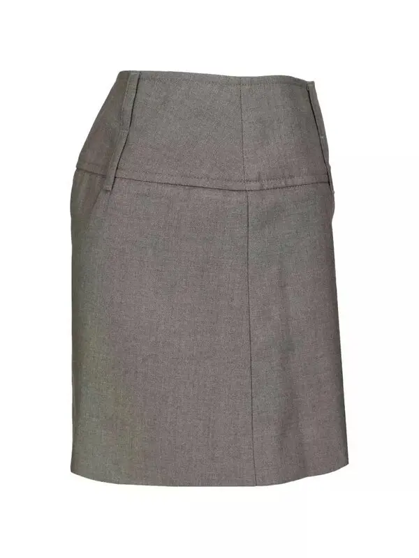 DUNST Integrated Briefs Mini Skirt - Grey