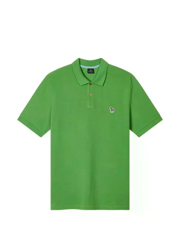 Paul Smith Zebra-motif Polo Shirt
