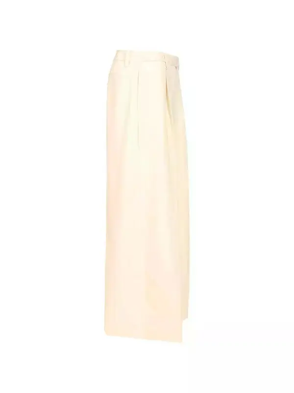 THELATEST Deva Wide Leg Pleated Palazzo Pants