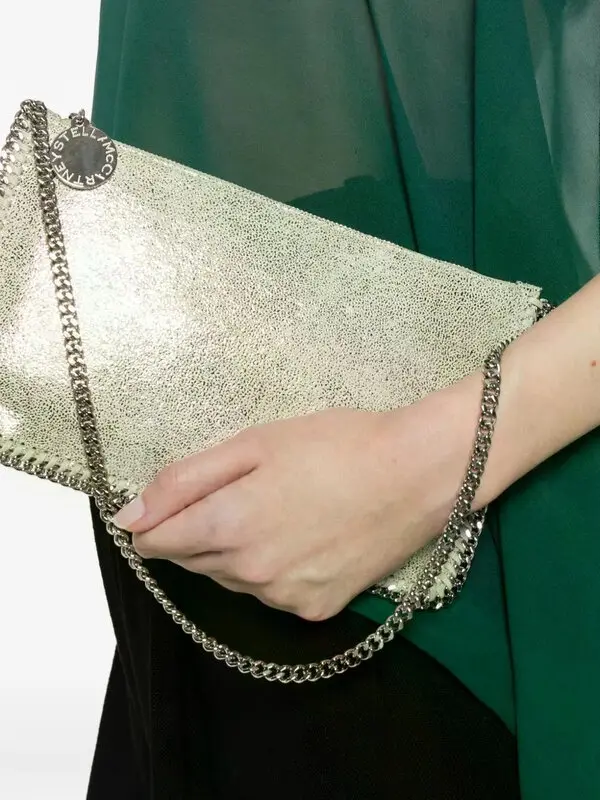 Stella McCartney Falabella Chain-strap Shoulder Bag - Silver