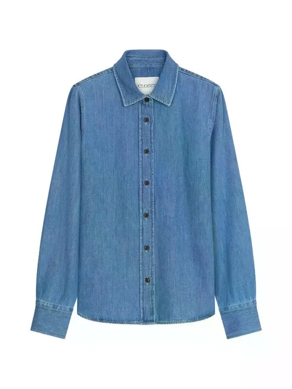 Closed Classic Buttoned Shirt - Blue
