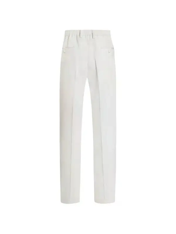 Dolce & Gabbana Wool Poplin Trousers