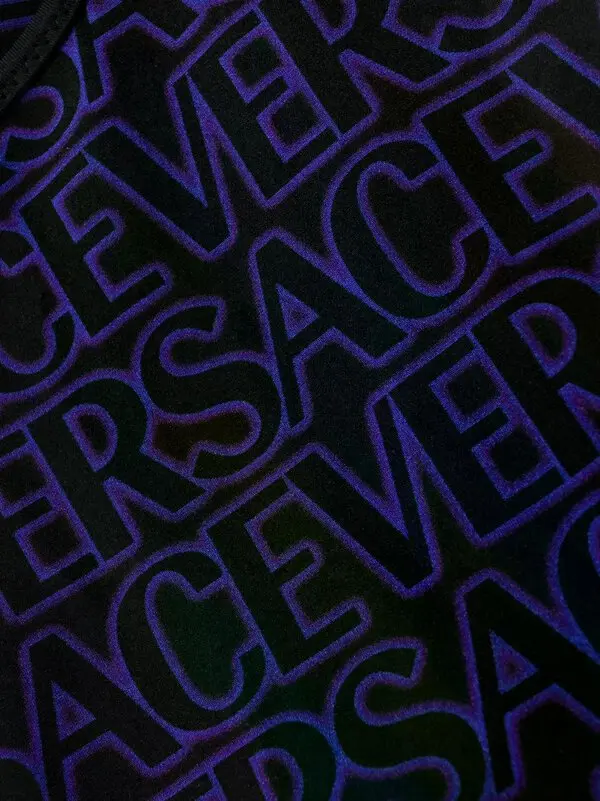 Versace Logo-print Reversible Swimsuit