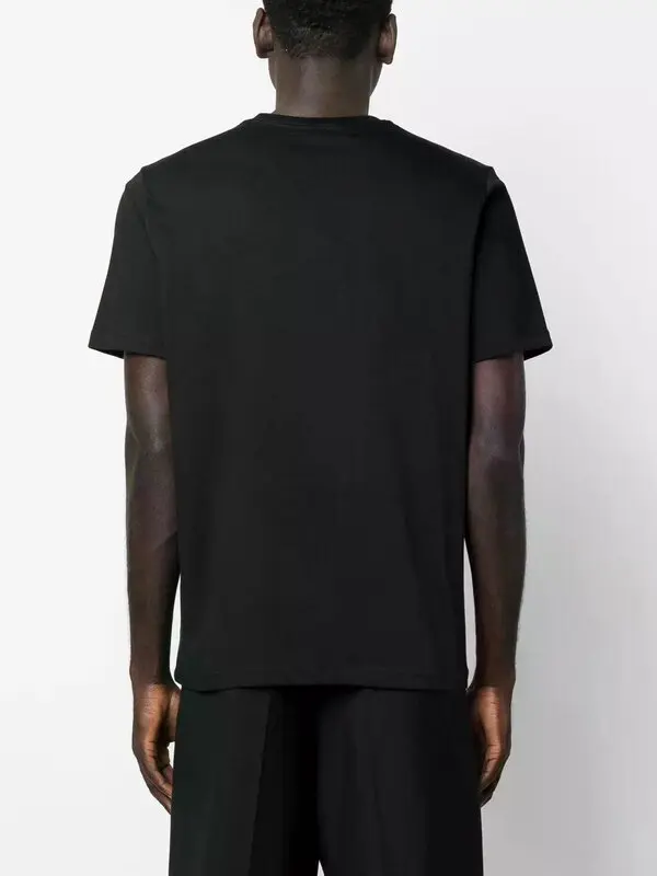 Paul Smith Zebra Logo-patch T-shirt - Black