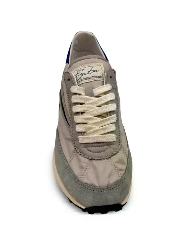D.a.t.e. Athletic Panelled Lace-up Sneakers - Grey
