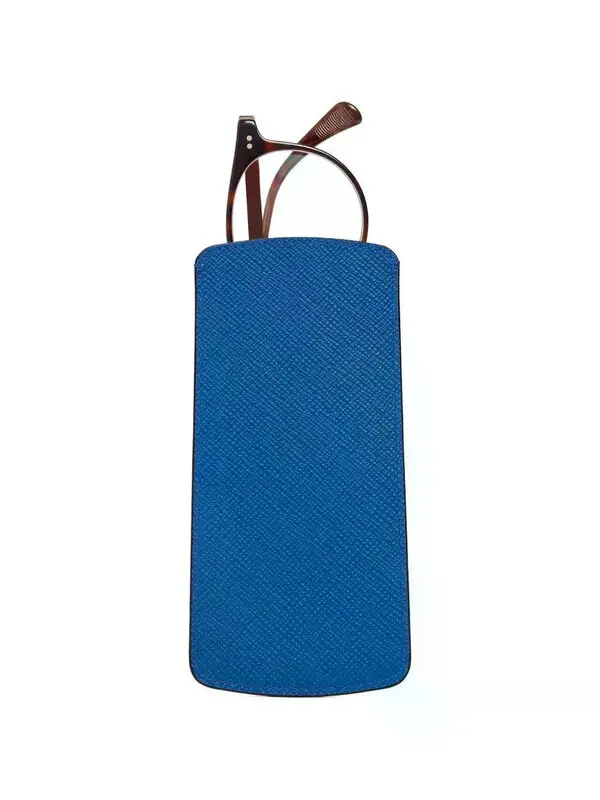 Smythson Panama Leather Glasses Case