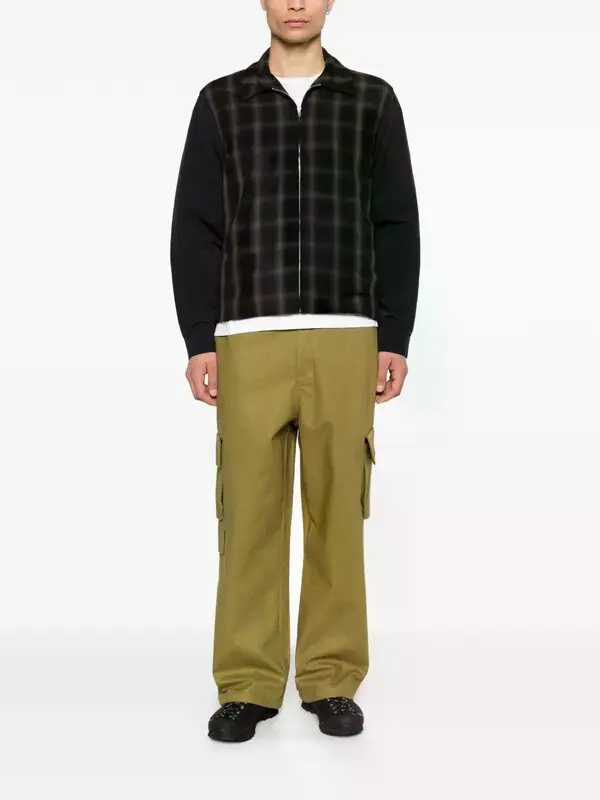 ARTE ANTWERP Plaid Zip-up Jacket