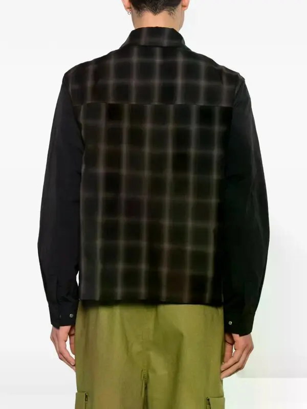 ARTE ANTWERP Plaid Zip-up Jacket