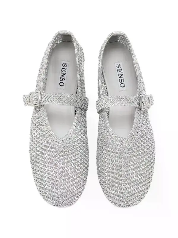 Senso Cheska Ballet Flats - Silver