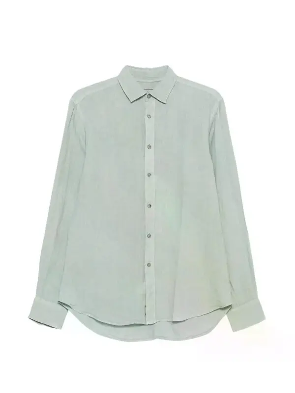 Canali Point-collar Shirt