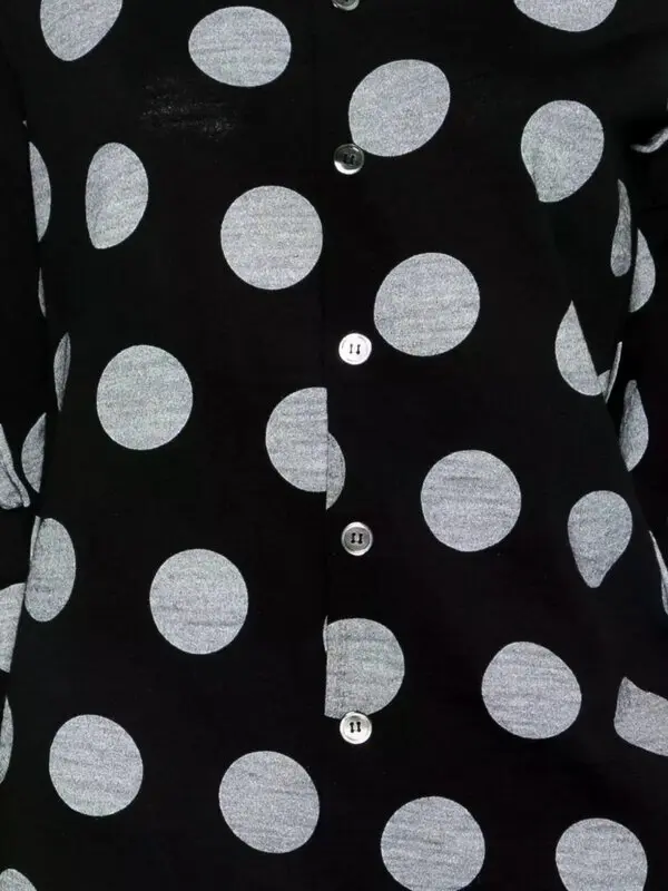 Junya Watanabe Polka Dot Buttoned Cardigan