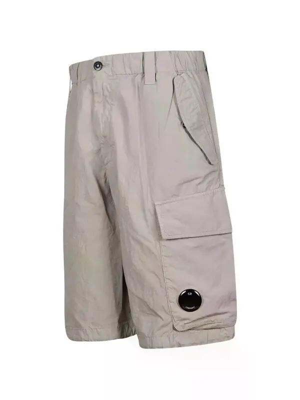 C.P. COMPANY Cargo Shorts With Logo Detail