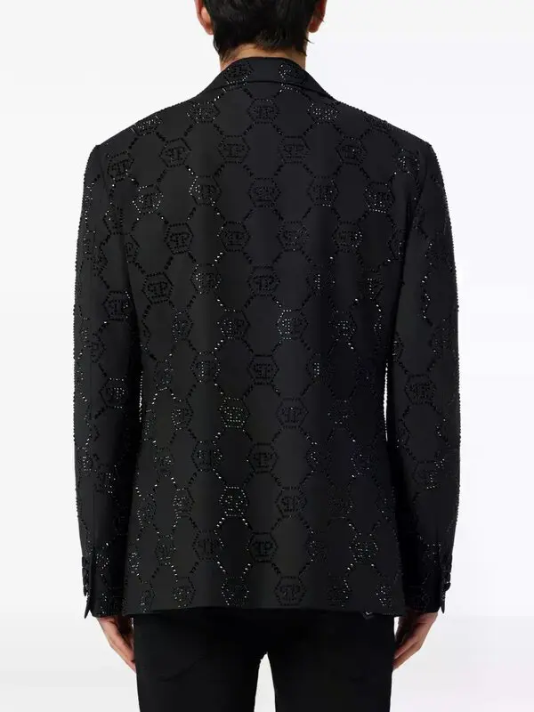 Philipp Plein Monogram Slim Blazer