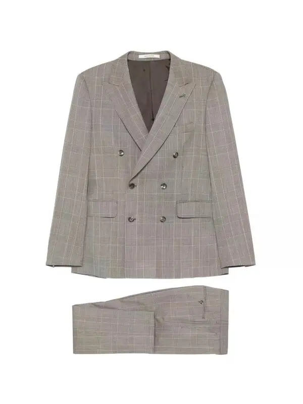 Tagliatore Double-breasted Suit - Neutrals