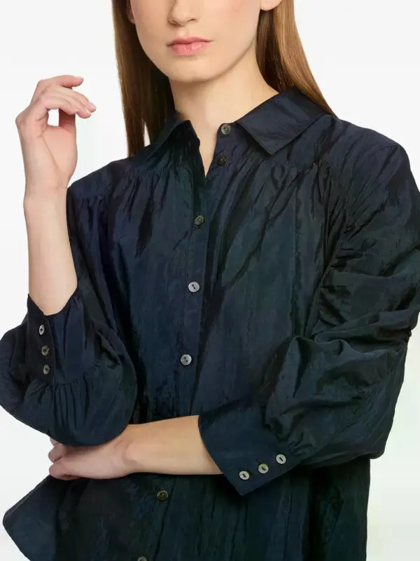 Cinq À Sept Lazo Ruched Shirt