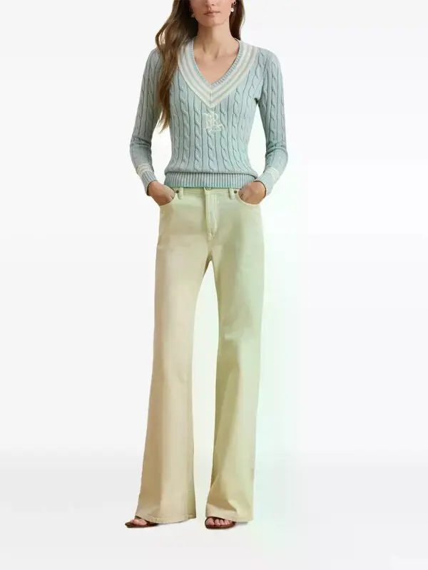 Ralph Lauren Flared Jeans - Neutrals