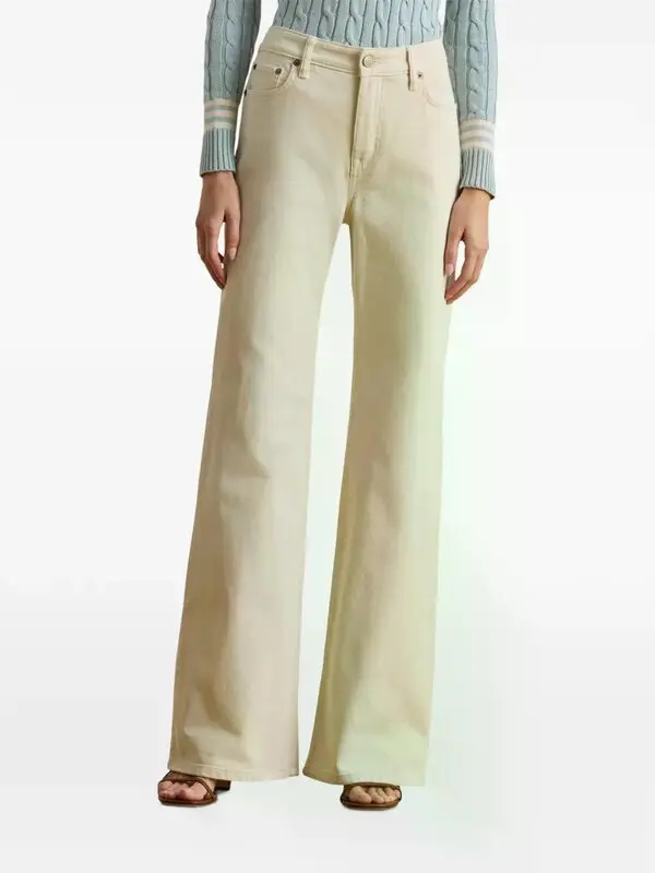 Ralph Lauren Flared Jeans - Neutrals