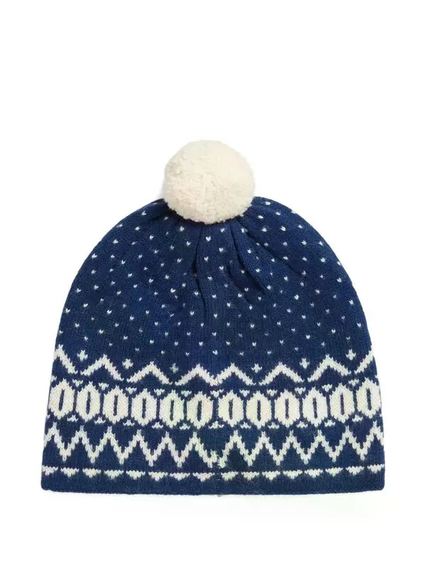 Polo Ralph Lauren Pompom Beanie Hat - Blue