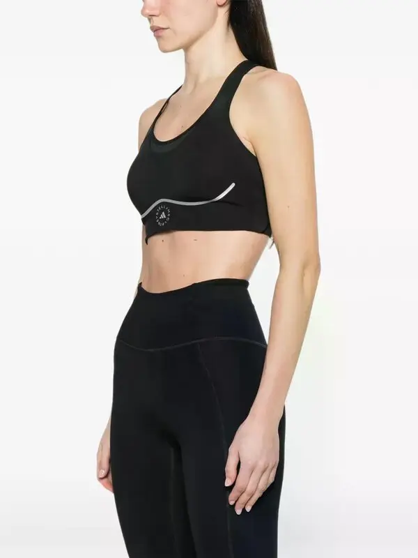 Adidas By Stella McCartney Mesh-panel Sport Bra