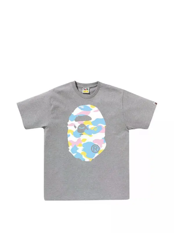 A BATHING APE Camouflage T-shirt - Grey