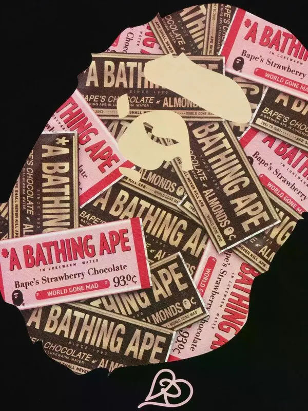 A BATHING APE Printed T-shirt