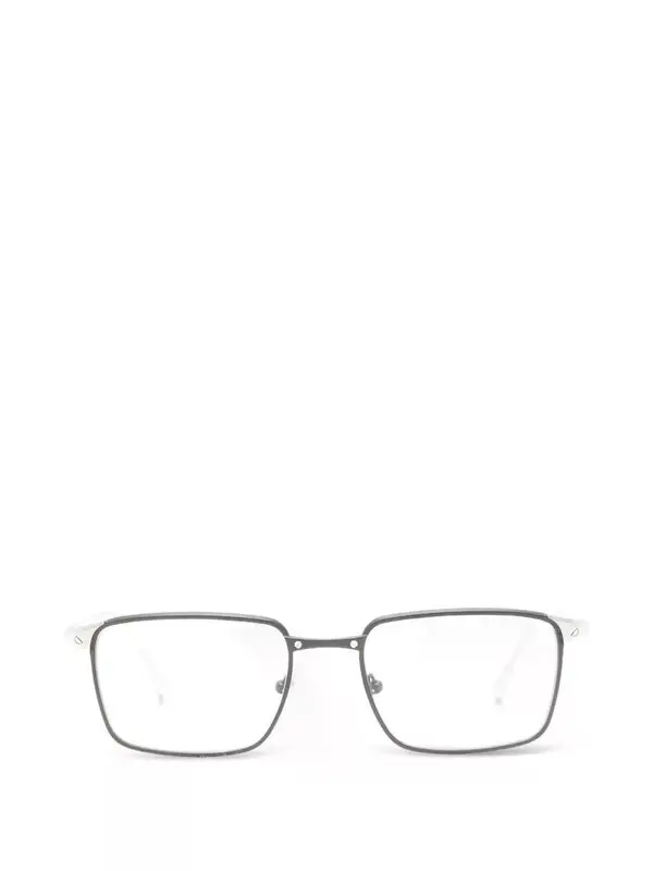 Cartier Rectangle Frame Glasses - Grey