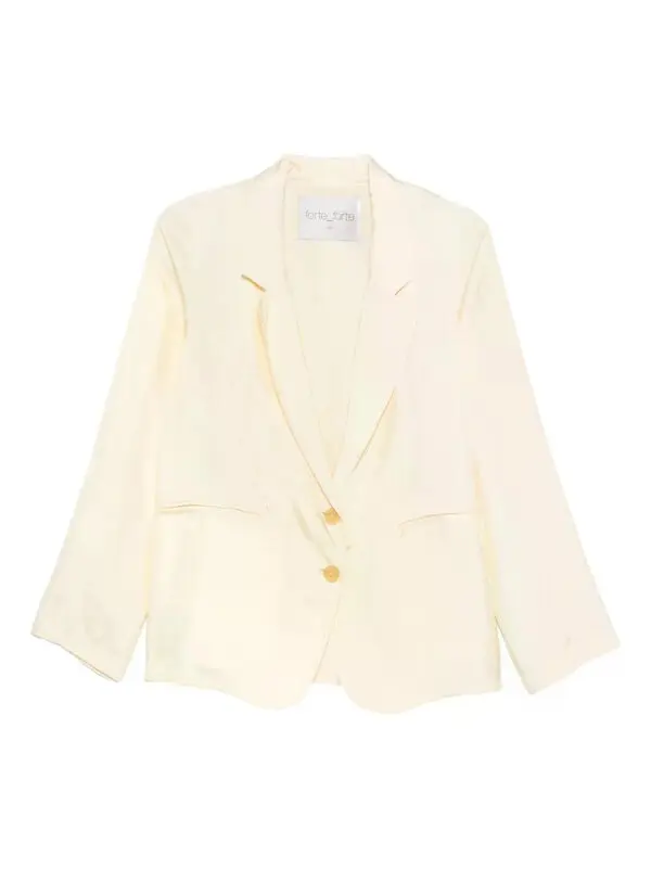 FORTE_FORTE Buttoned Blazer
