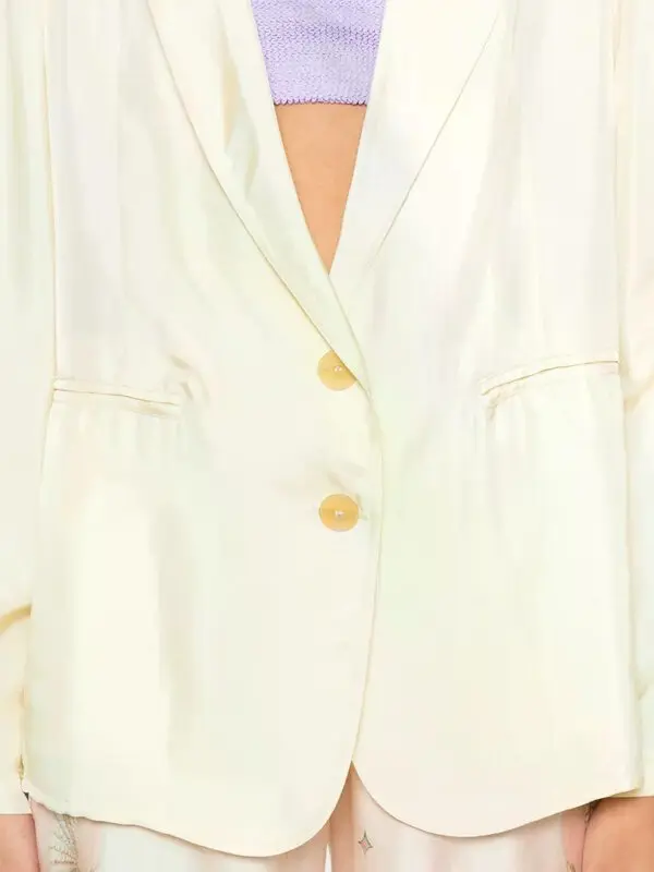 FORTE_FORTE Buttoned Blazer