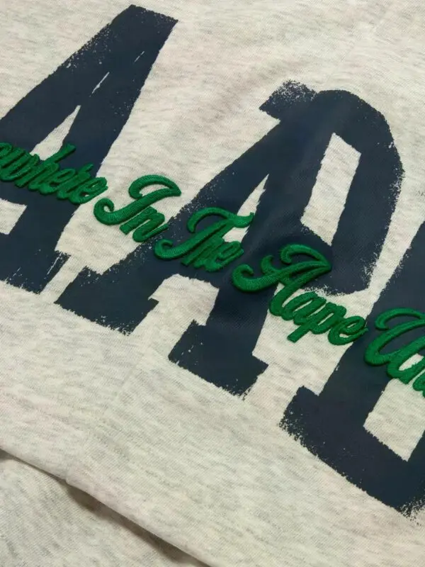 AAPE BY *A BATHING APE Embroidered Logo Camouflage Pocket Shorts