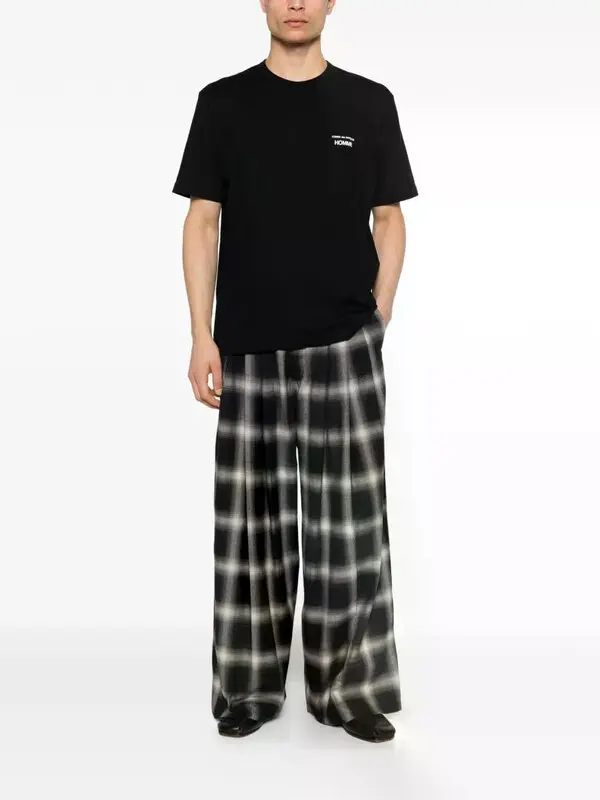 Comme Des Garçons Logo-print T-shirt - Black