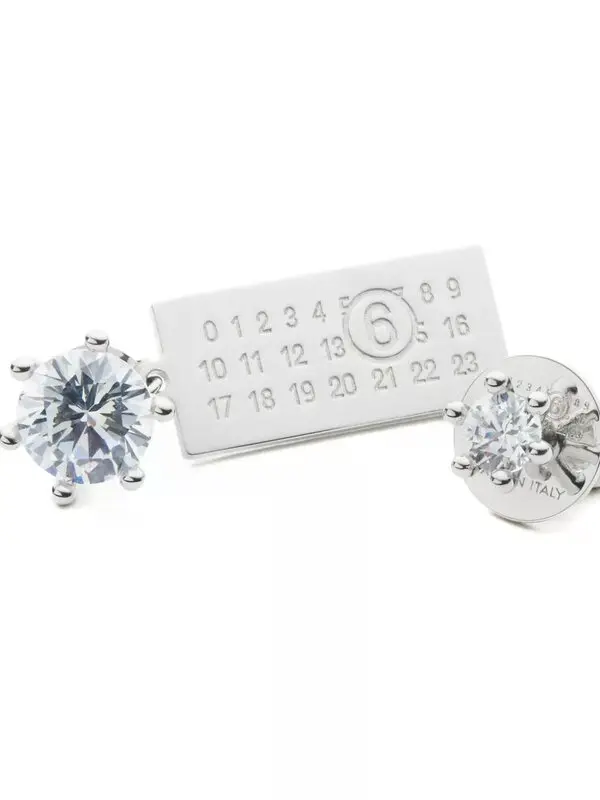MAISON MARGIELA Tone Charm Earrings